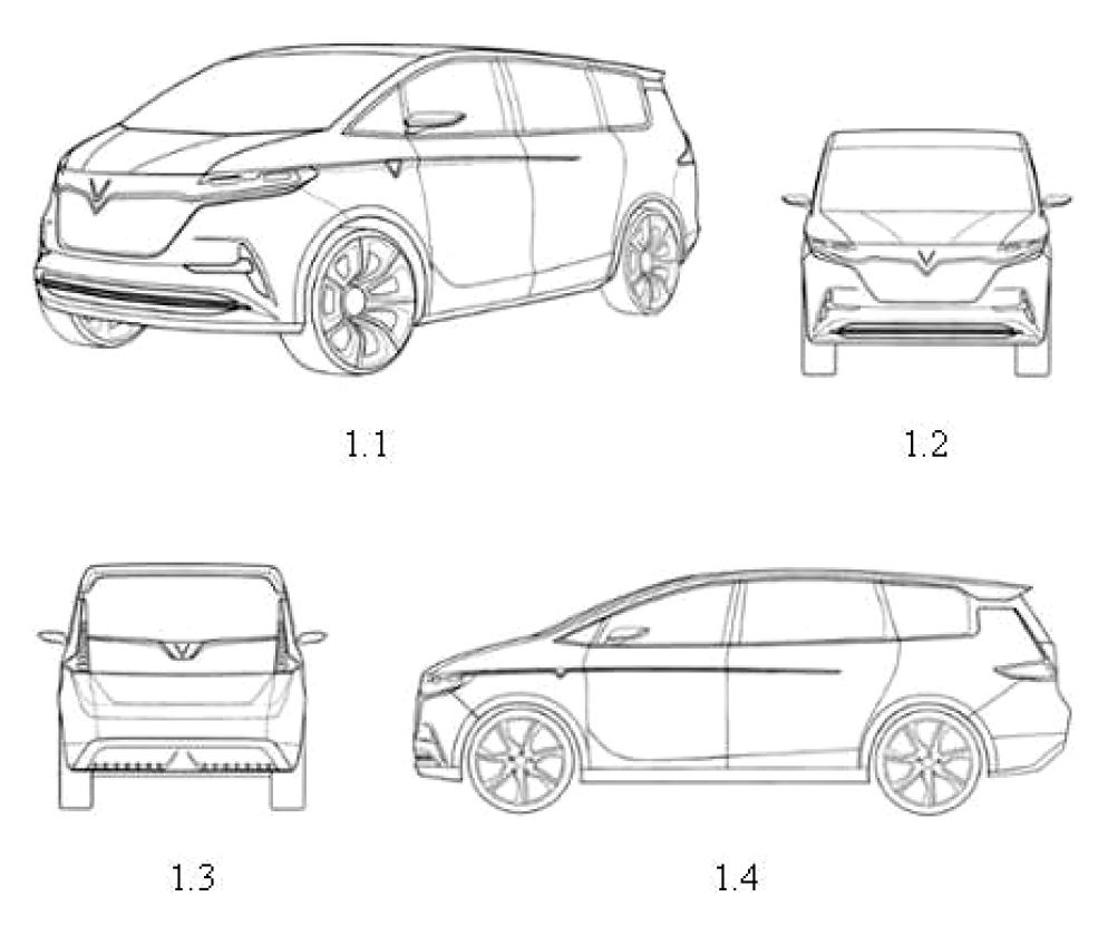 Lộ thiết kế xe VinFast được đăng ký bảo bộ kiểu dáng - Vlog Xe