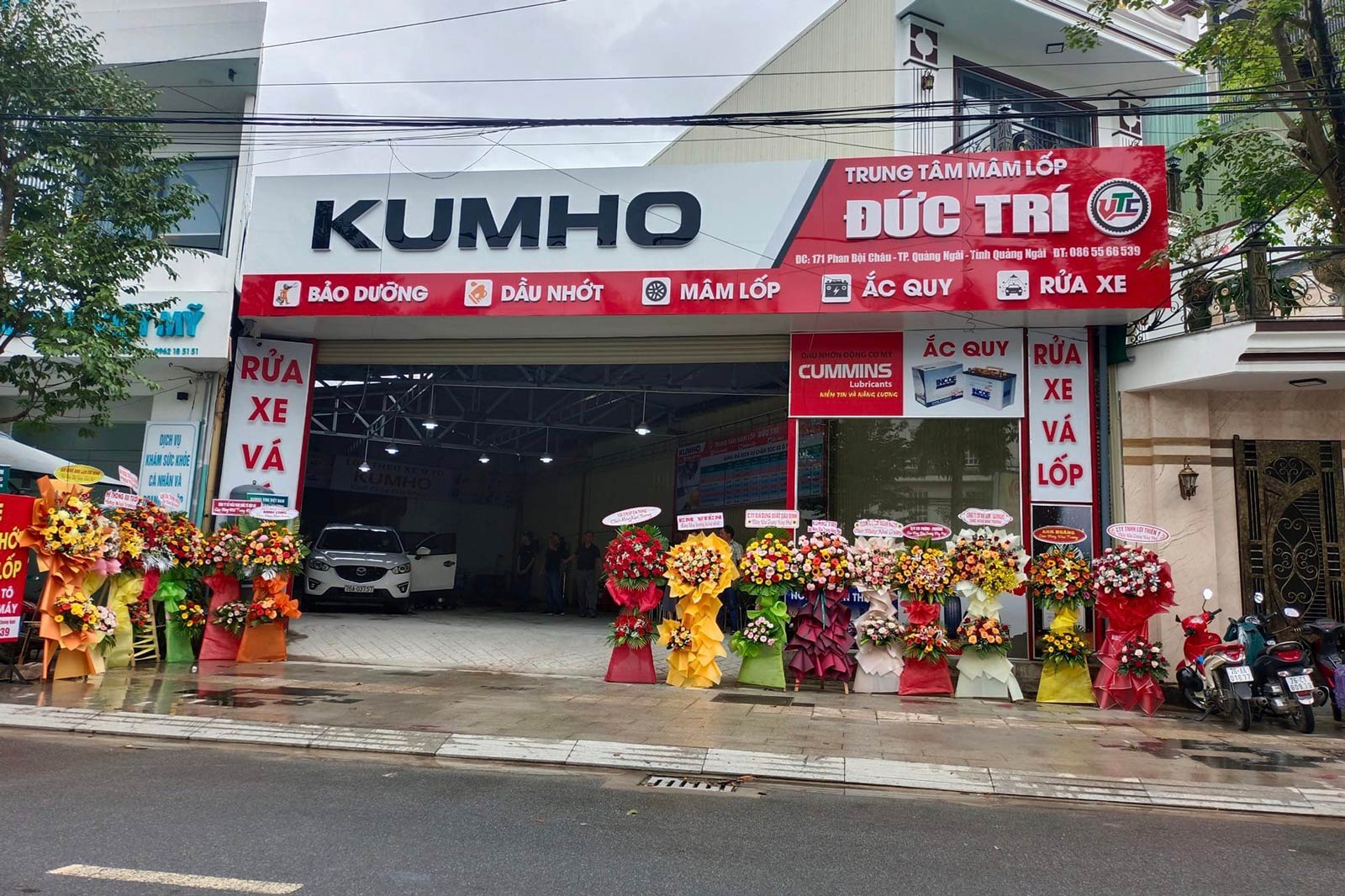 Kumho có thêm trung tâm lốp tại Quãng Ngãi - Vlog Xe