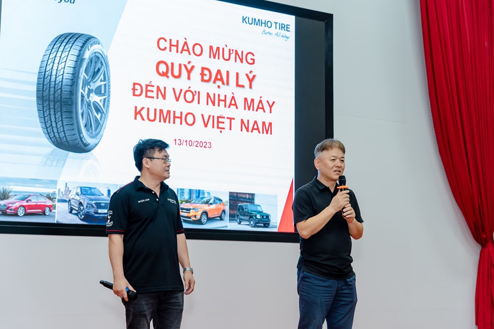 Kumho Tire đặt mục tiêu sản xuất 12,5 triệu lốp/năm tại Việt Nam, tỉ lệ khiếm khuyết bằng 0 ...
